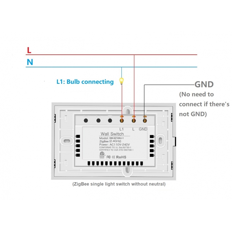 SM-SW102-1ZN 1路单火-思浪智能科技(惠州)有限公司