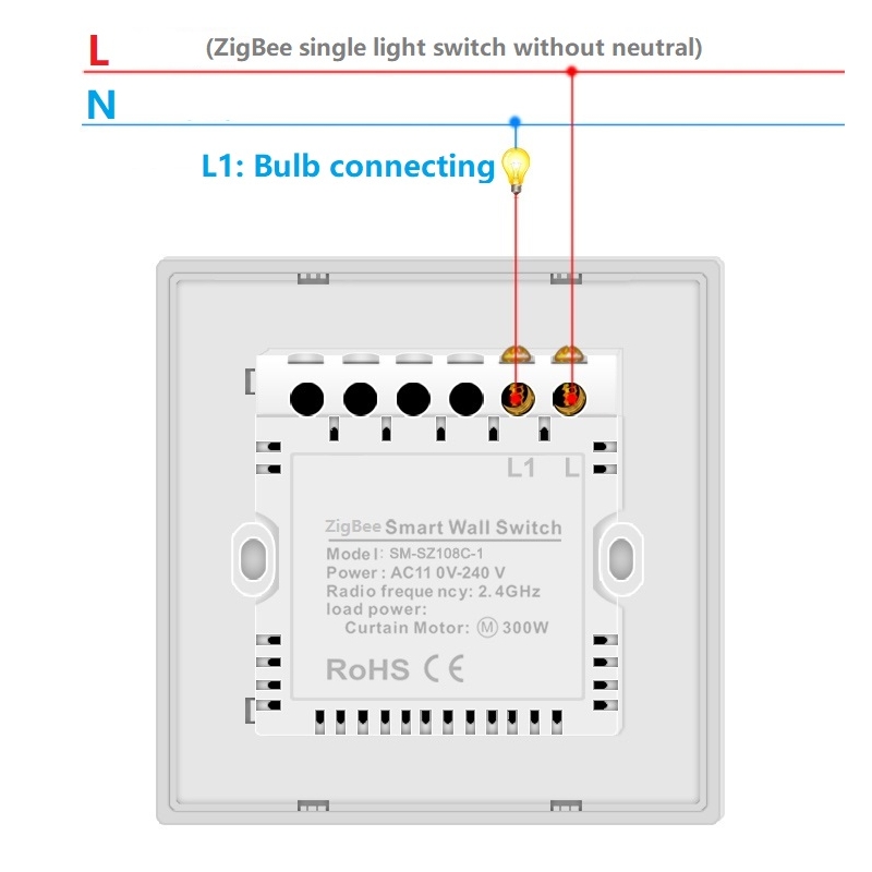 SM-SW103-NZ1 without neutral-Xenon Smart Tech (Huizhou) Ltd
